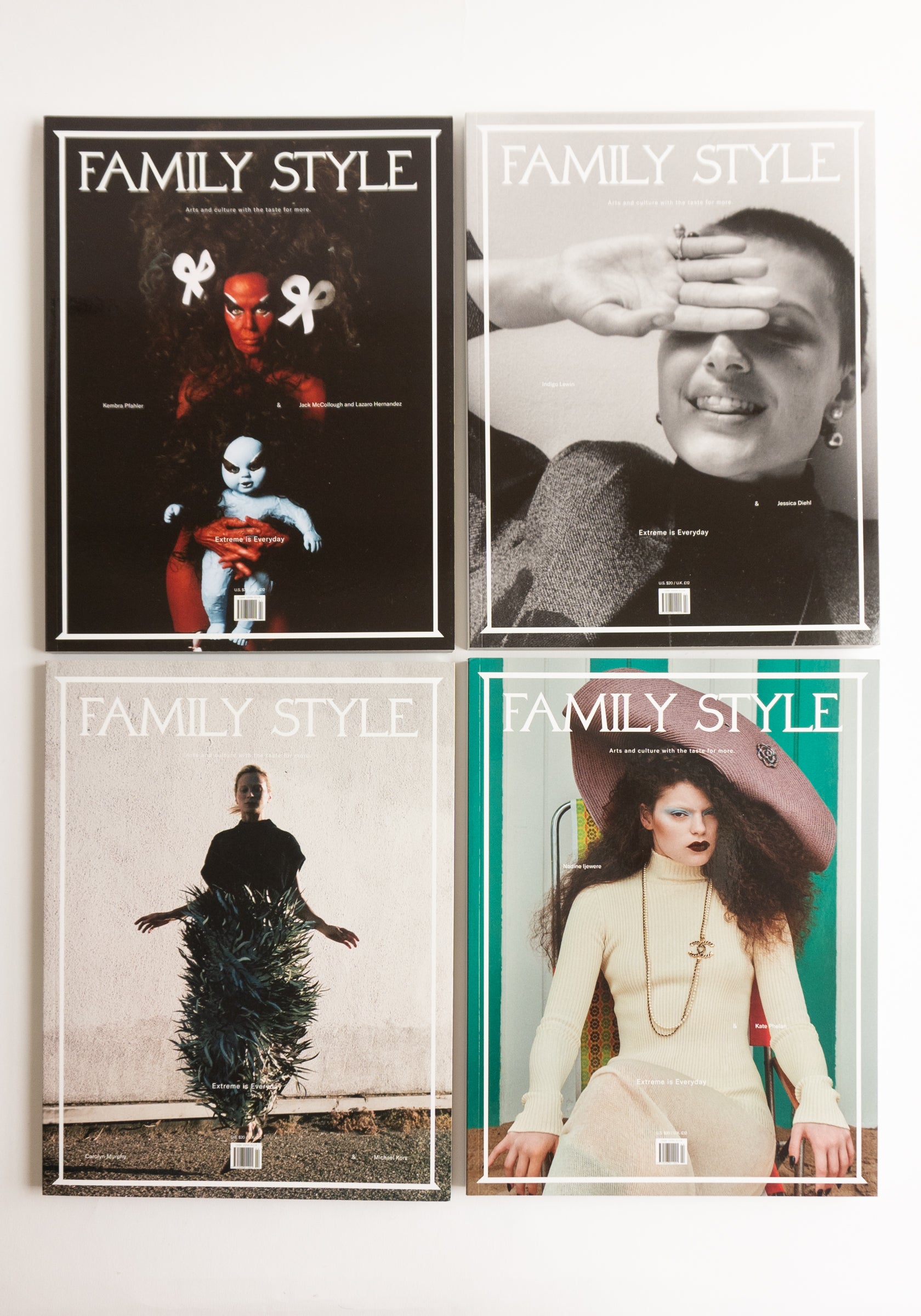 Family Style Magazine No. 3 Fall 2024 "Extreme is Everyday" – VESTIGE