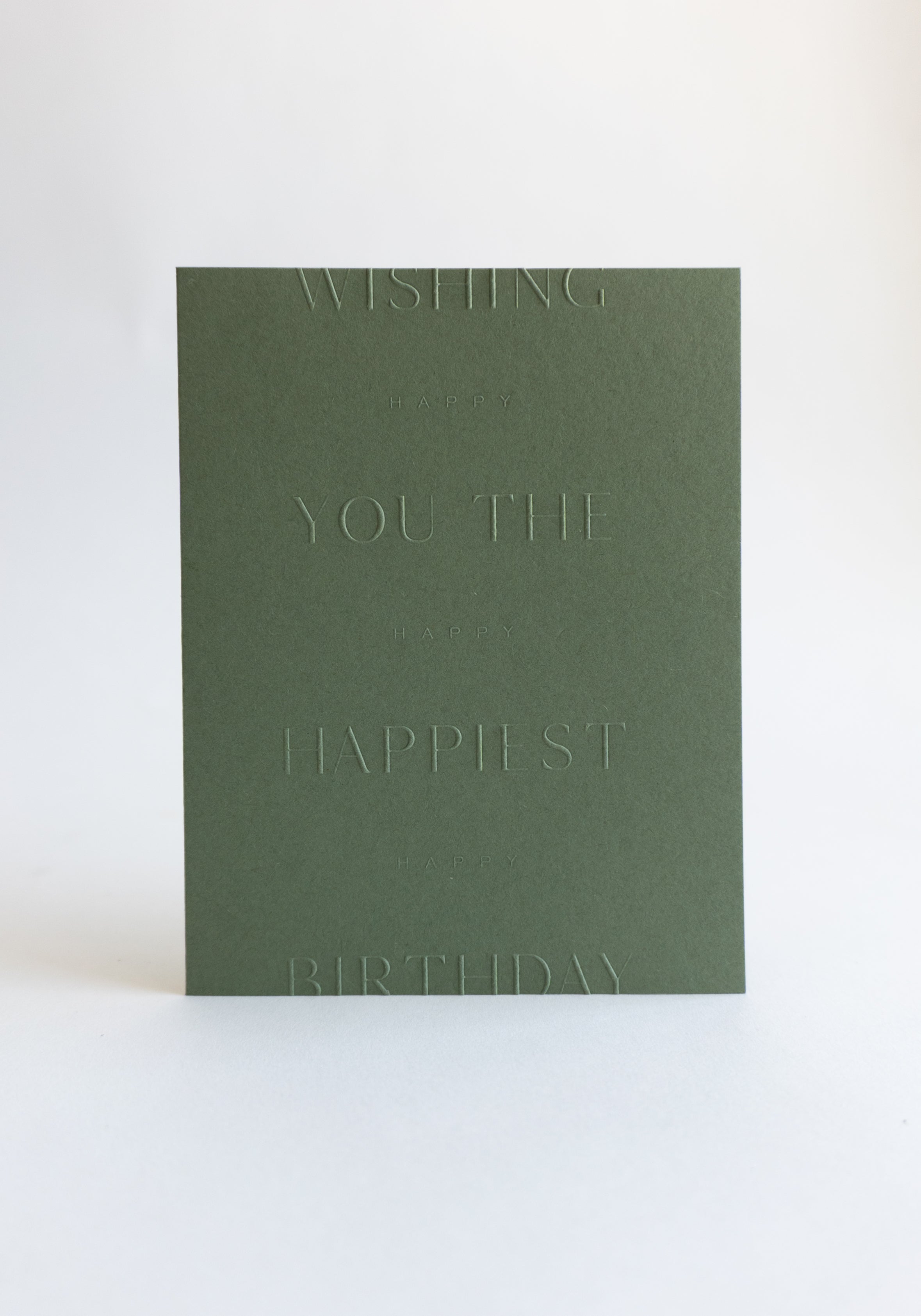 Jaymes Paper Wishing You the Happiest Birthday Card – VESTIGE