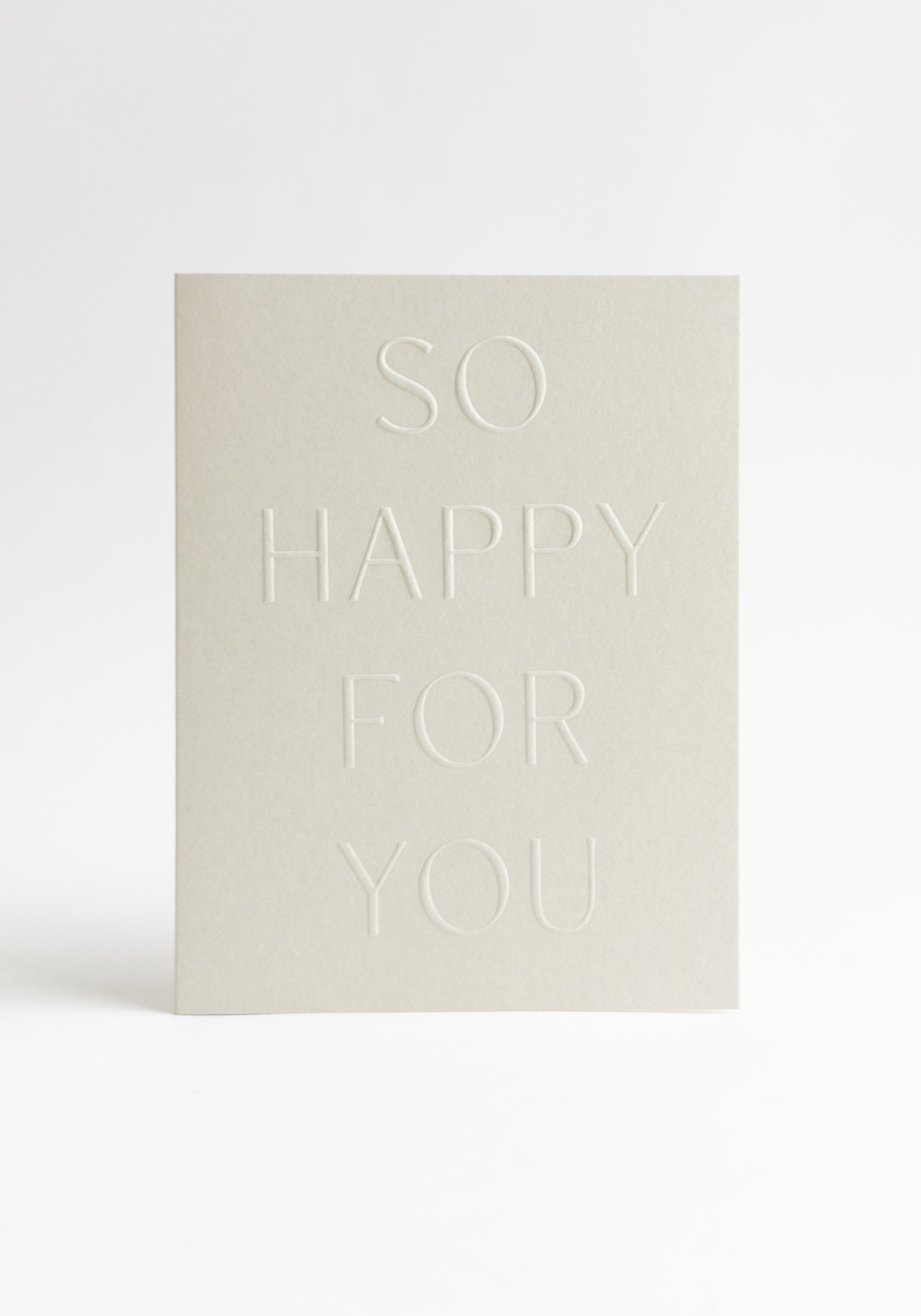 Jaymes Paper So Happy For You No.10 Card – VESTIGE