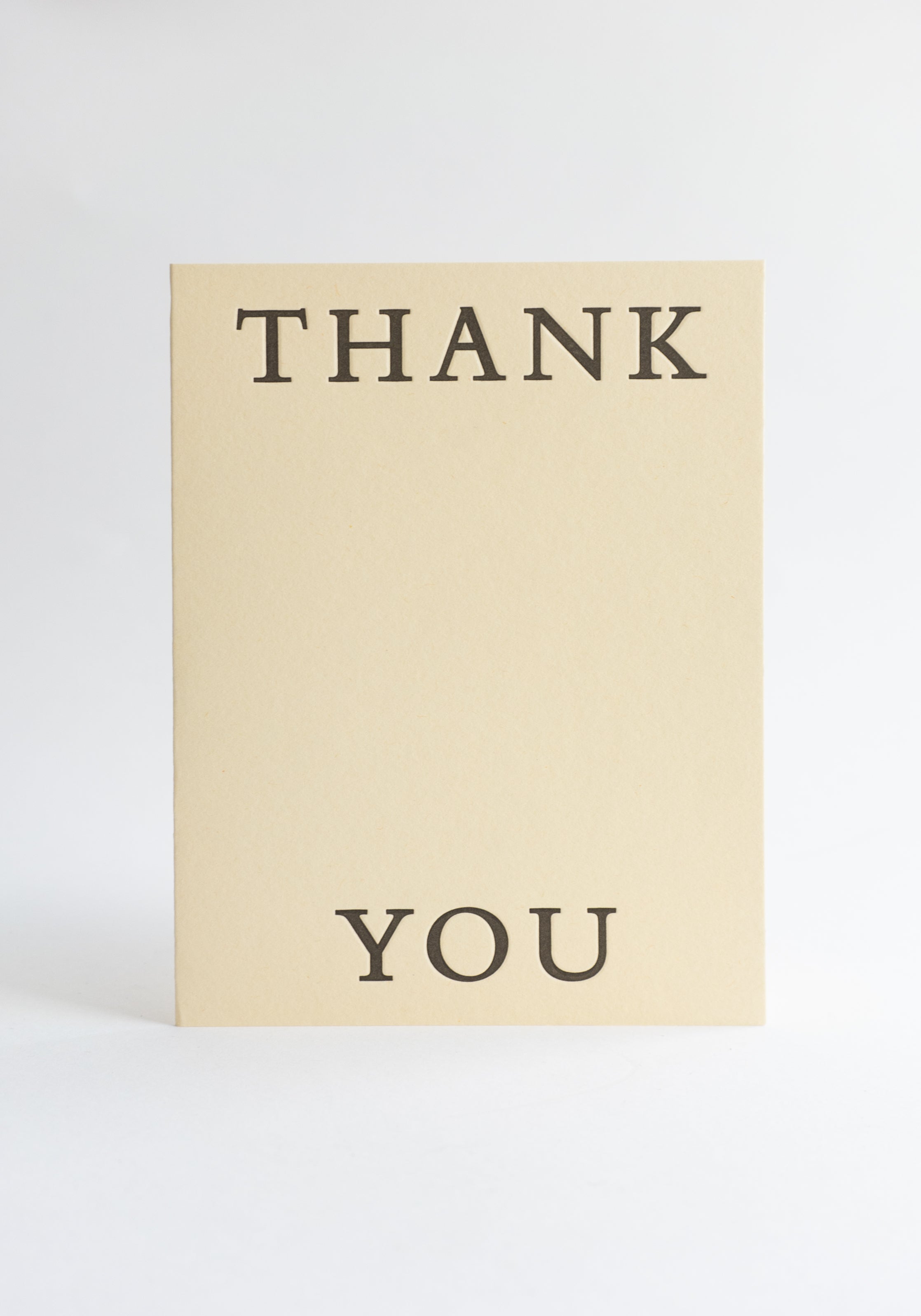 Jaymes Paper Thank You No.9 Card – VESTIGE