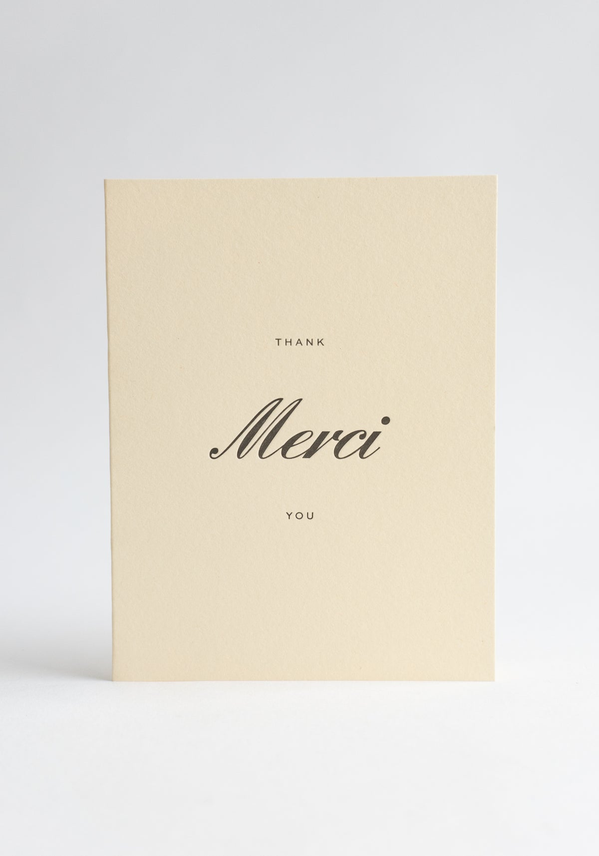 Jaymes Paper Merci No.15 Card – VESTIGE